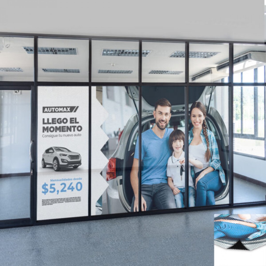 Vinyl Microperforado | Print in Colors